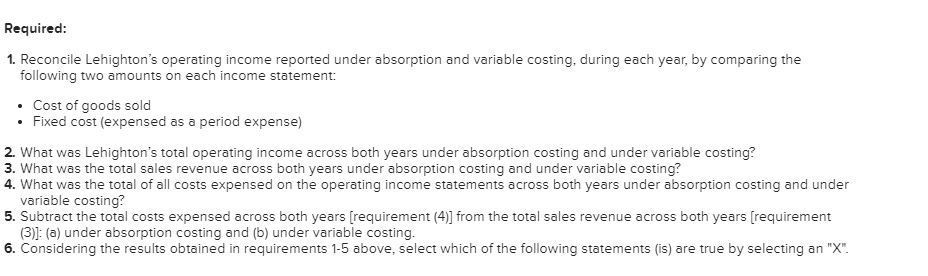 [The following information applies to the questions | Chegg.com