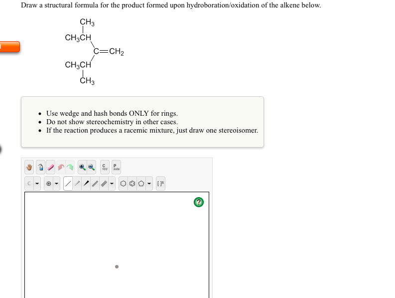 Solved Draw a structural formula for the product formed upon | Chegg.com