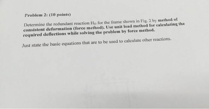 Solved Problem 2: (10 points) Determine the redundant | Chegg.com