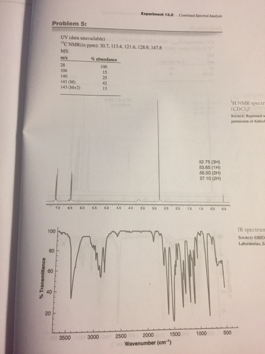 Solved Propose a structure or structures consistent with | Chegg.com