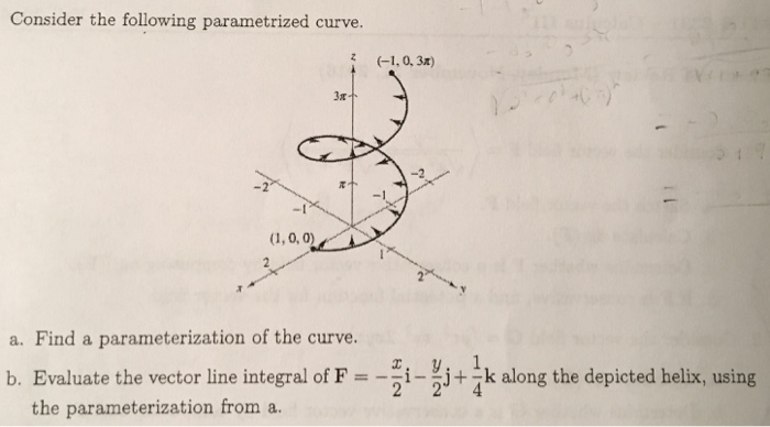 Solved Calc 3 I Need Help Understanding How To Parameterize 