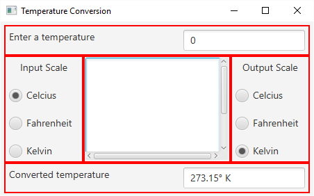 Solved in JAVAFX please could you : : Write a Java GUI | Chegg.com