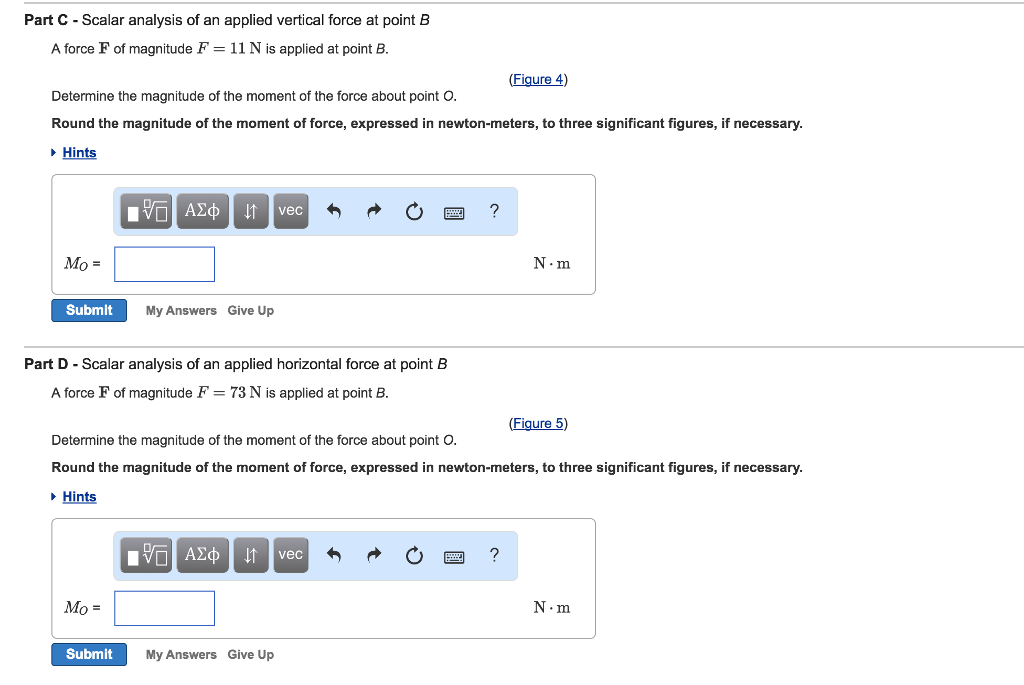 Solved Moment of a Force Scalar Formulation Part A - Scalar | Chegg.com