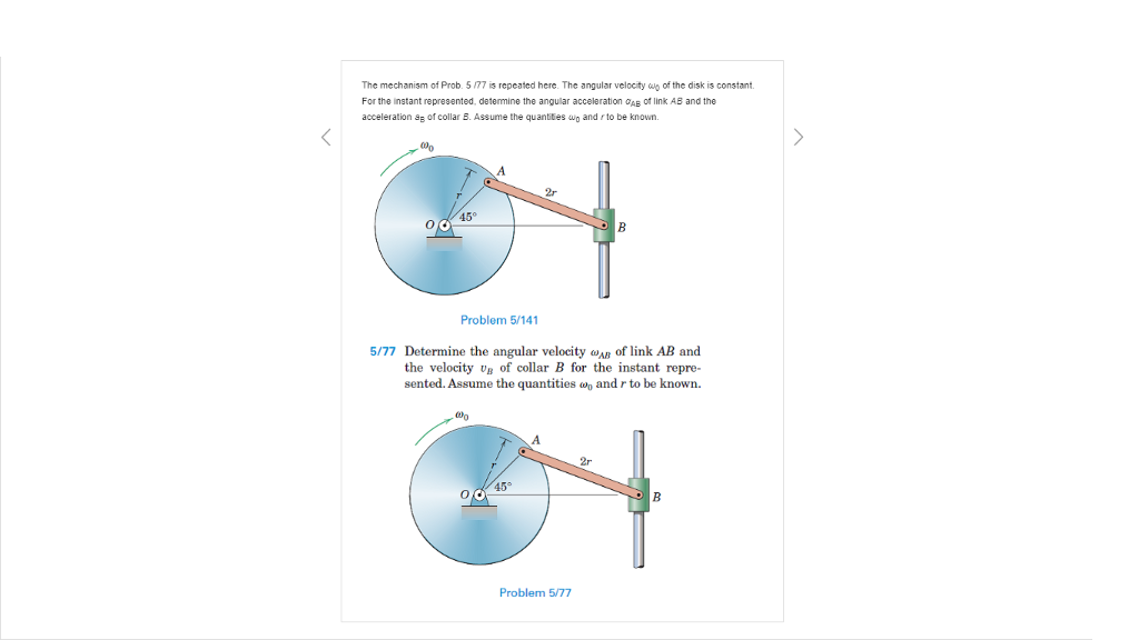 Solved The mechanism of Prob 5 /77 is repeated here The | Chegg.com