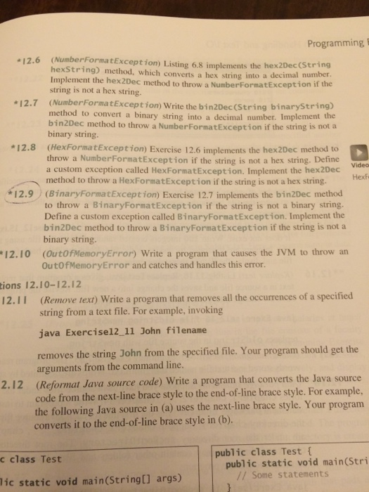 Solved Listing 6.8 implements the hex2Dec (String hexdtring) | Chegg.com