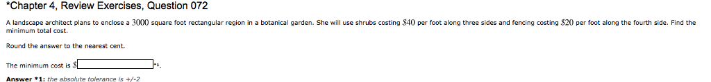 Solved *Chapter 4, Review Exercises, Question 072 A | Chegg.com