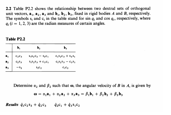 2.2 Table P2.2 shows the relationship between two | Chegg.com