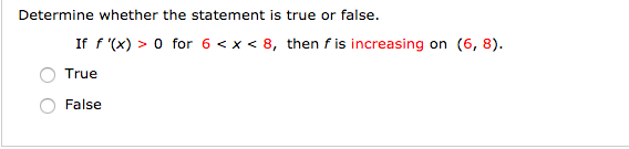 Solved Determine whether the statement is true or false. If | Chegg.com
