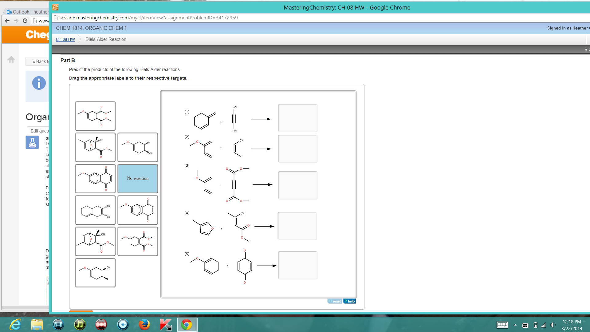 Solved Part B Predict the products of the | Chegg.com Solved Part B Predict the products of the | Chegg.com