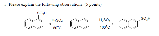 Solved 5. Please explain the following observations. (5 | Chegg.com