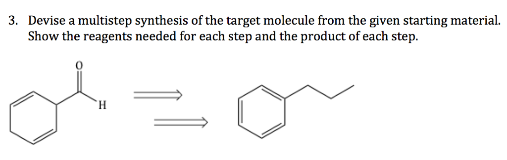 Solved Devise a multistep synthesis of the target molecule | Chegg.com