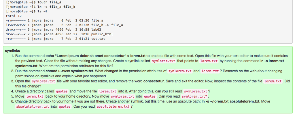 Solved Unix File Permission Help Please Answer The
