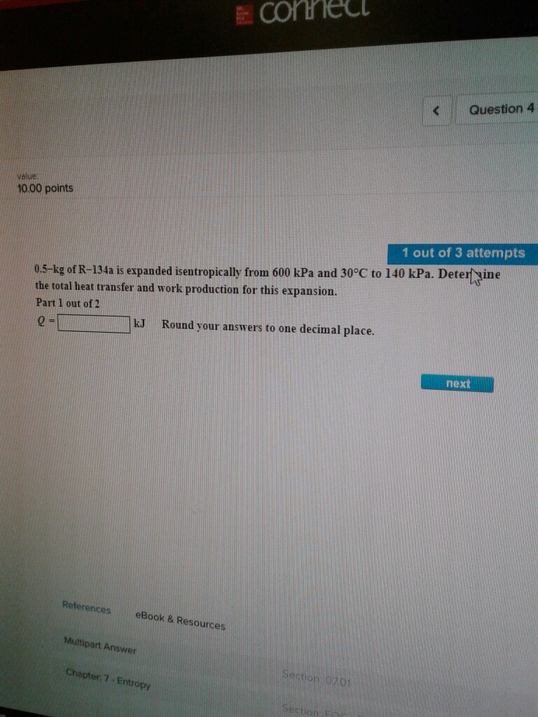 Solved correct K Question 4 value 10.00 points 1 out of 3 | Chegg.com