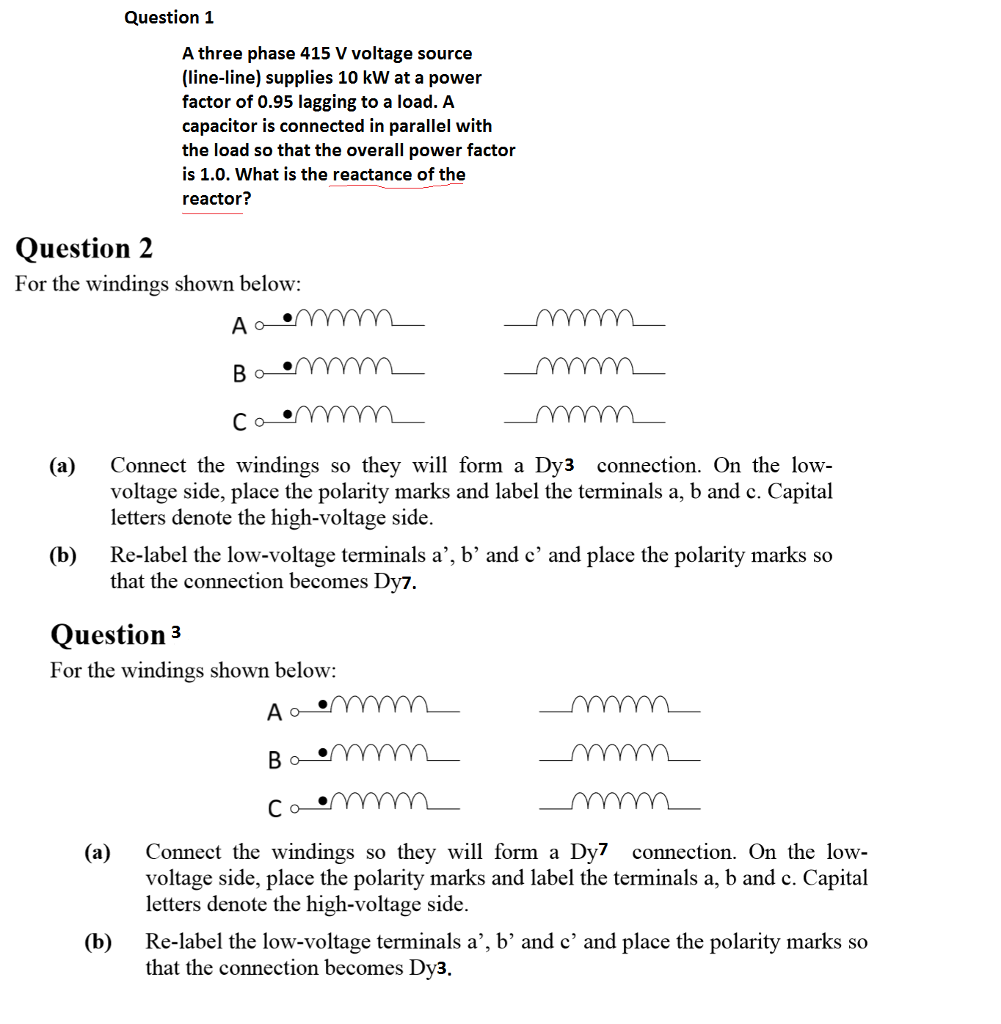 Phase Voltage Vs Line Voltage