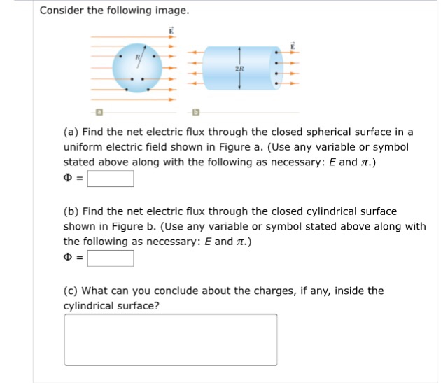 Solved Find the net electric flux through the closed | Chegg.com