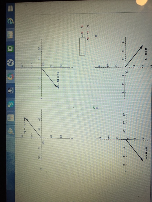 Solved Find u t v, u v, and 4u 5v. Then sketch each | Chegg.com Solved Find u t v, u v, and 4u 5v. Then sketch each | Chegg.com