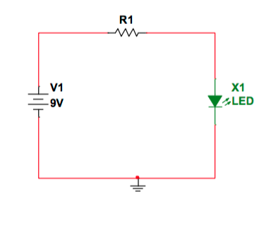 Solved A red LED has a forward voltage drop of 1.6V. A blue | Chegg.com