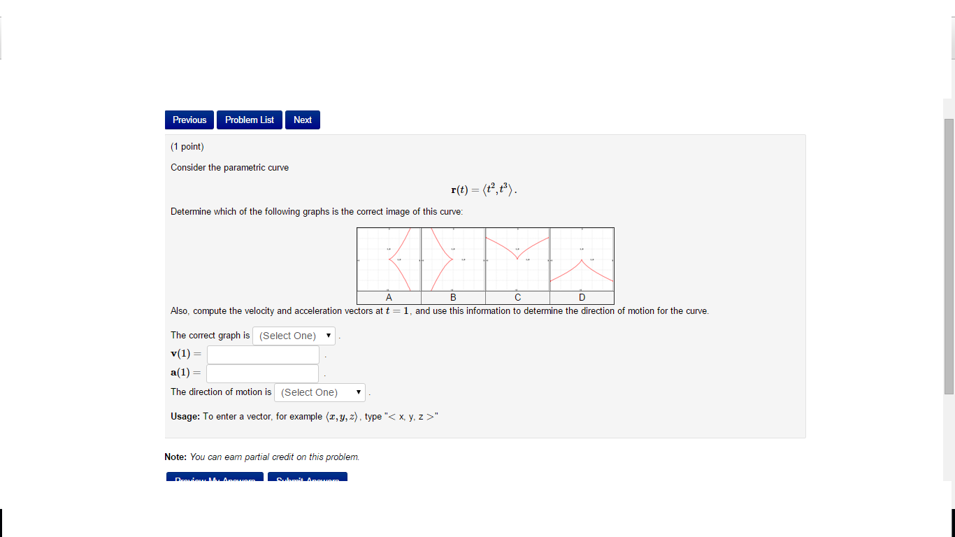 Solved Consider the parametric curve r(t) = (t^2, t^3). | Chegg.com