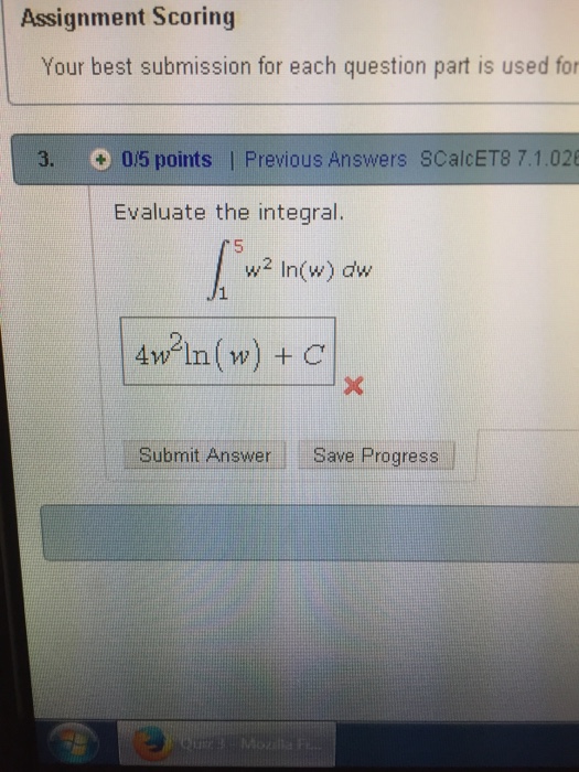 Solved Assignment Scoring Your best submission for each | Chegg.com