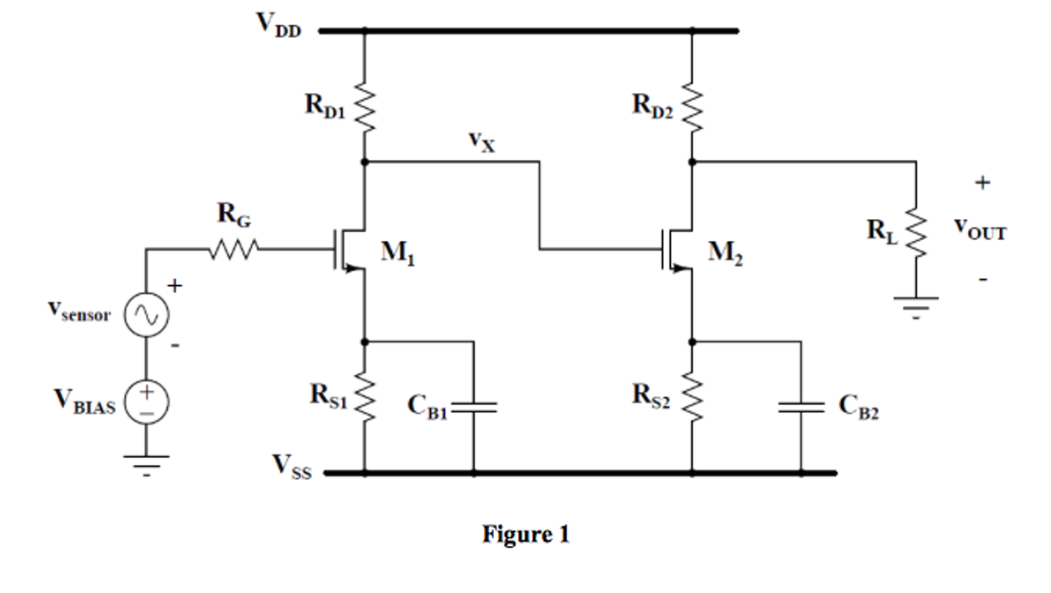 Solved See Figure 1. Assume the following circuit component | Chegg.com