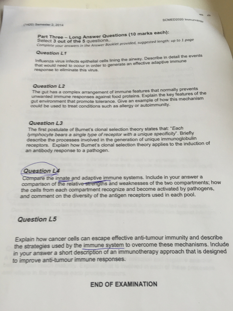 Solved Samester 2 204 Part Three- Long Answer Questions (10 | Chegg.com