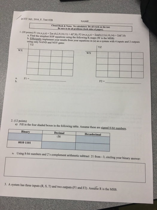 Solved (A) (10 points) Create an 8:1 multiplexer by using | Chegg.com