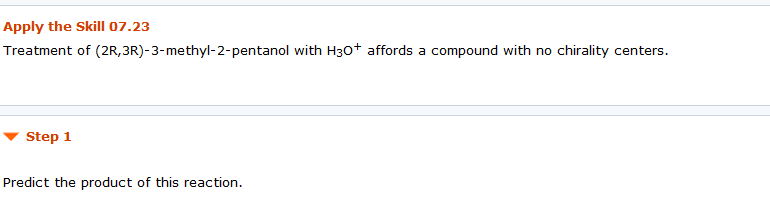 Solved Treatment of (2R, 3R)-3-methyl-2-pentanol with H_3O^+ | Chegg.com