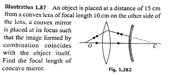 Solved Ilustration 1.87 An object is placed at a distance of | Chegg.com