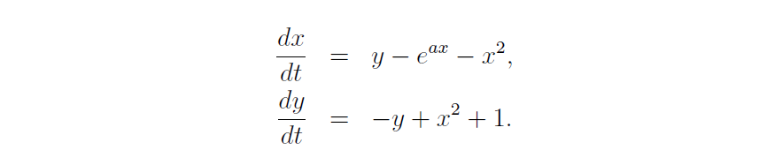 Solved Consider the system of nonlinear ordinary | Chegg.com