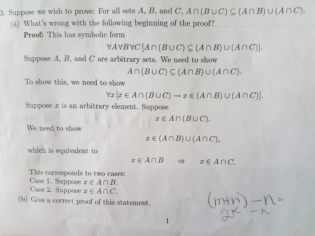 Solved Prove by using Division into Cases: Please show steps | Chegg.com