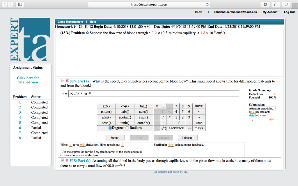 Solved ? usb06ca.theexpertta.com Home I Student: | Chegg.com