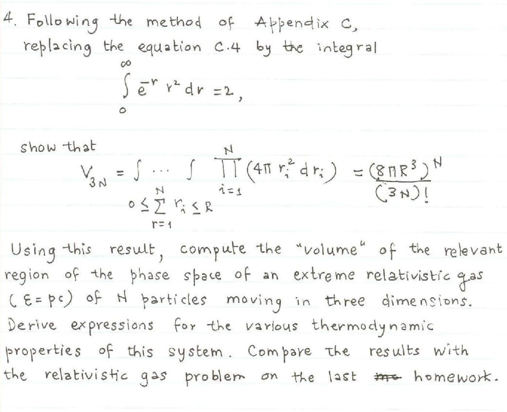 Solved Following the method of Appendix C replacing the | Chegg.com