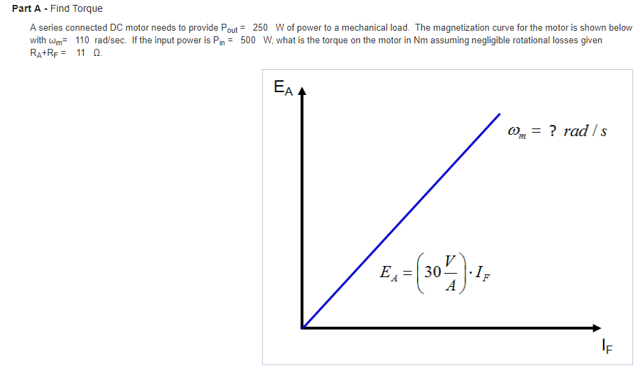 Solved Find torque on the motor in Nm assuming negligible | Chegg.com