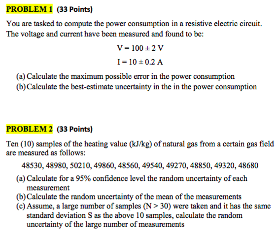 Solved You are tasked to compute the power consumption in a | Chegg.com