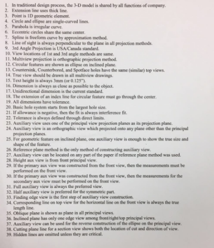 In traditional design process the 3-D model is shared | Chegg.com