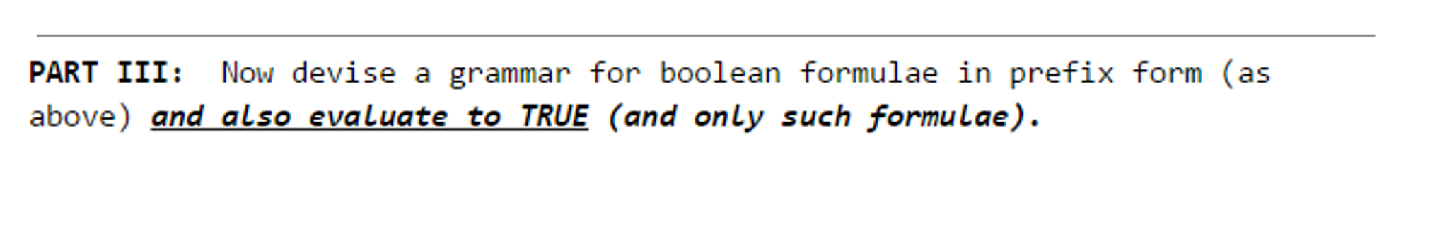 Now Devise A Grammar For Boolean Formulae In Prefix 3311