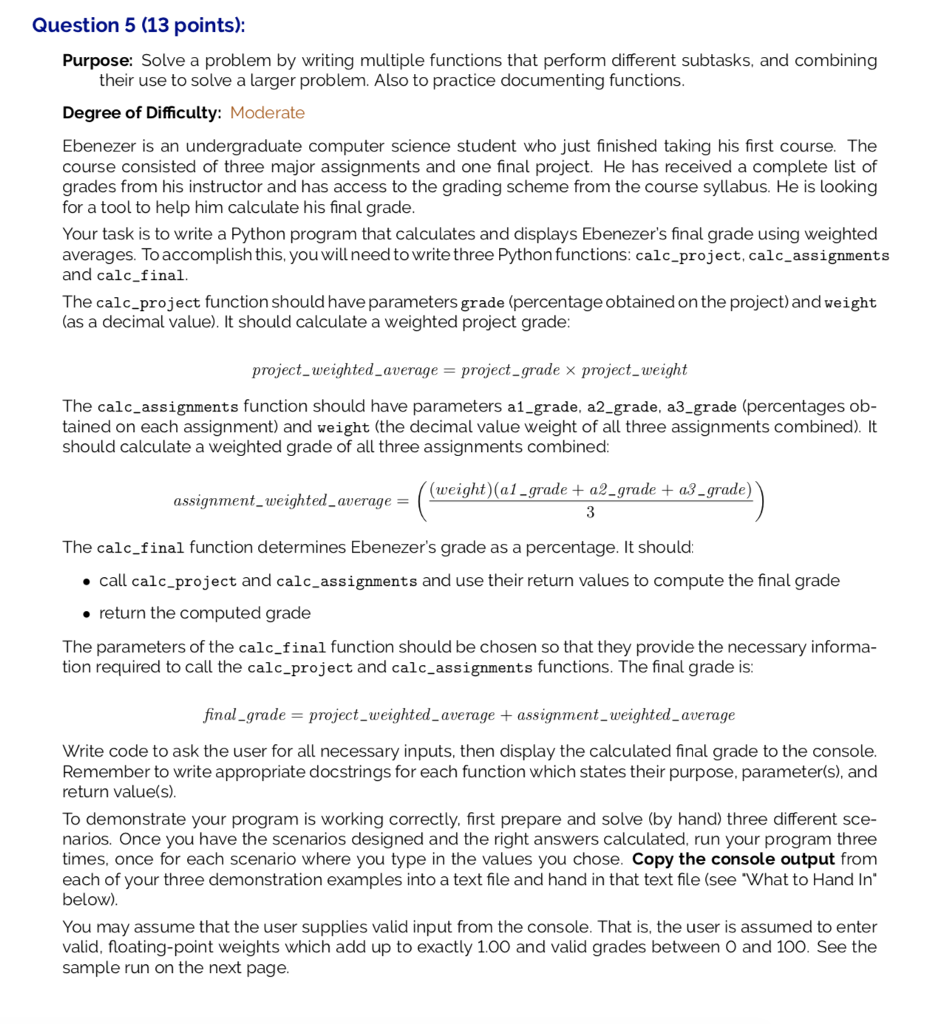 Solved Python 3.6, At a loss on this one. Posted this a | Chegg.com