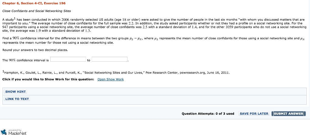 Solved Chapter 6, Section 4-CI, Exercise 196 Close | Chegg.com