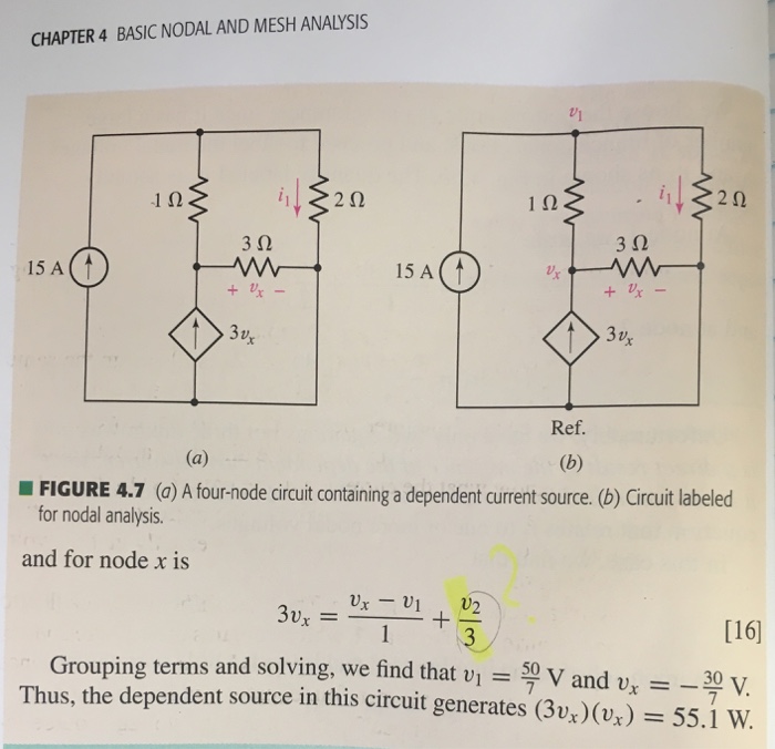 Solved Determine the power supplied by the dependent source | Chegg.com