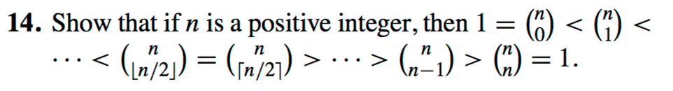 Solved 14. Show that if n is a positive integer, then ?( | Chegg.com