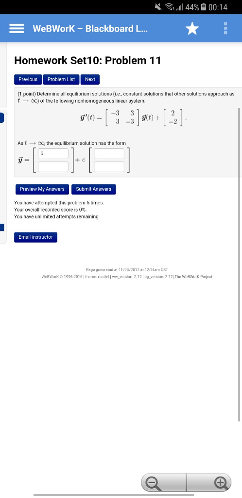 Advanced Math Archive | November 23, 2017 | Chegg.com