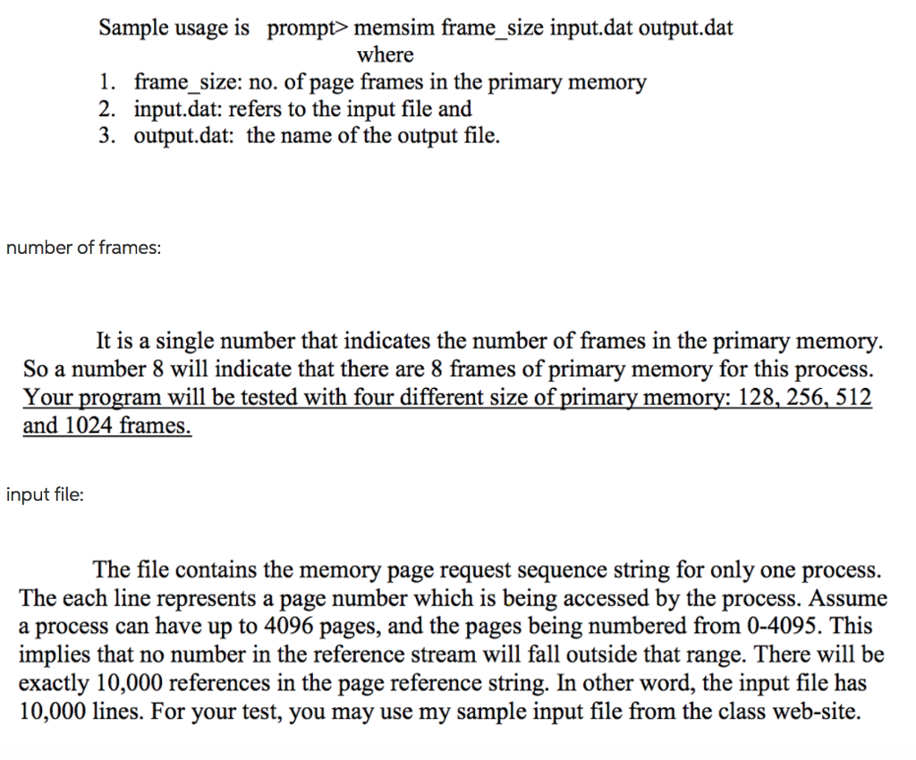 (Please write program in C++) Write a C or C++ | Chegg.com