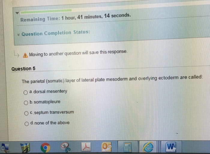 Solved The parietal (somatic) layer of lateral plate | Chegg.com