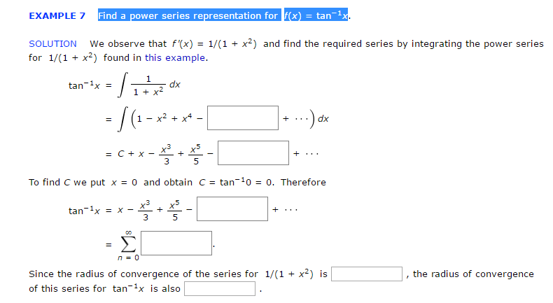 Solved SOLUTION We observe that f'(x) = 1/(1 + x^2) and find | Chegg.com