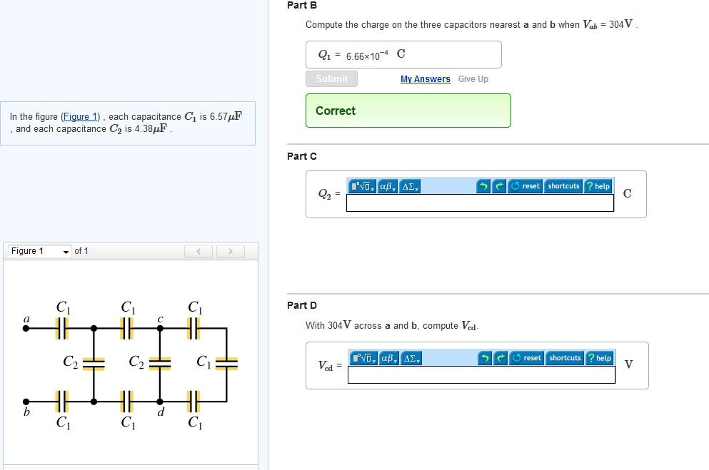 Solved In the figure (Figure 1), each capacitance C1 is | Chegg.com
