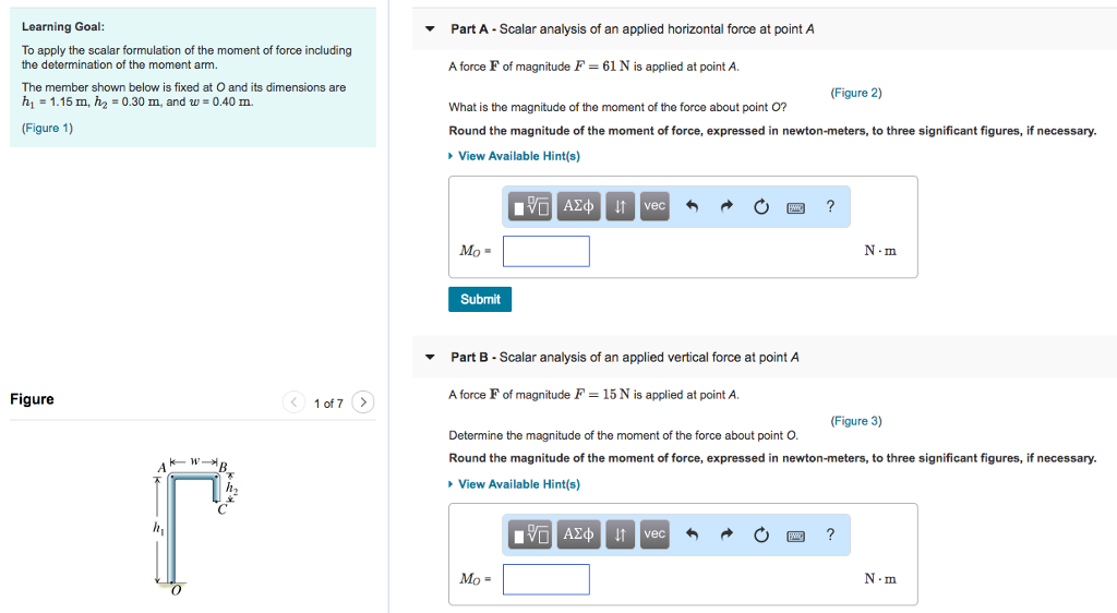 Solved Learning Goal To apply the scalar formulation of the | Chegg.com