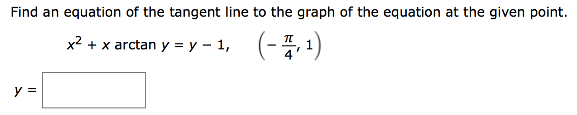 Solved Find an equation of the tangent line to the graph of | Chegg.com