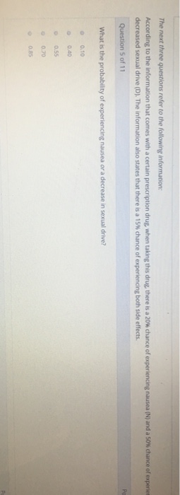 Solved The next three questions refer to the following | Chegg.com Solved The next three questions refer to the following | Chegg.com