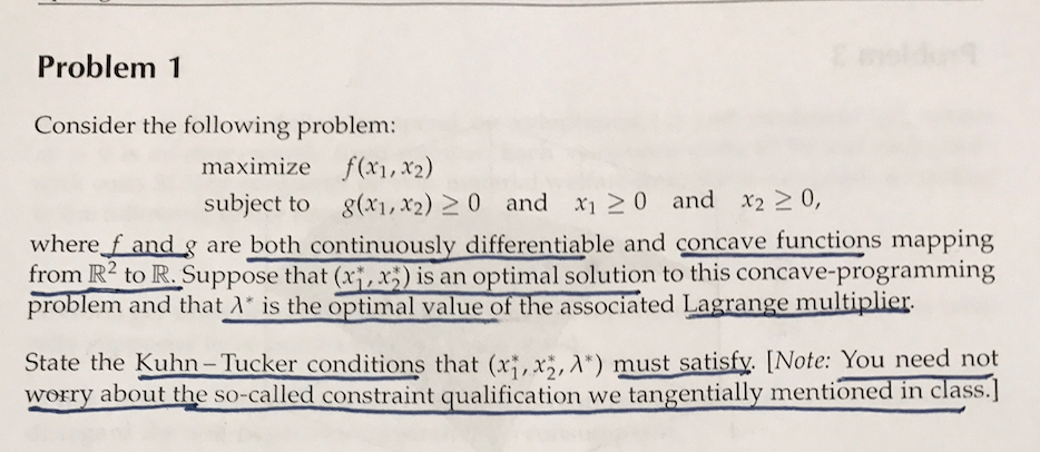 Solved Consider the following problem: maximize f(x_1, x_2) | Chegg.com