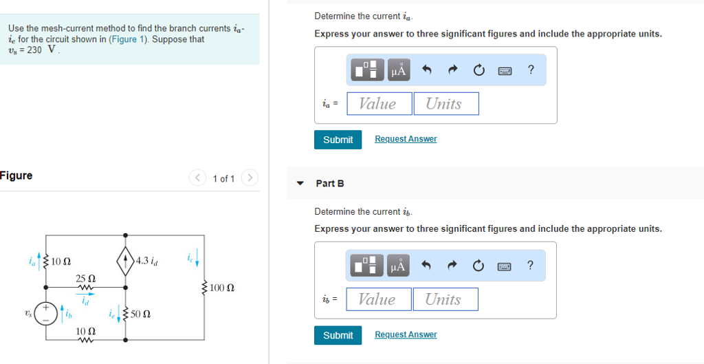 Solved Determine the current ia Use the mesh-current method | Chegg.com